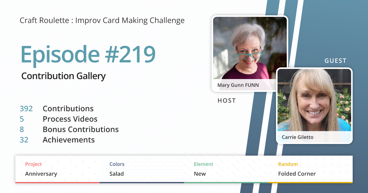 Episode #219 featuring Carrie Giletto - Craft Roulette Episode #219 featuring Carrie Giletto - Craft Roulette